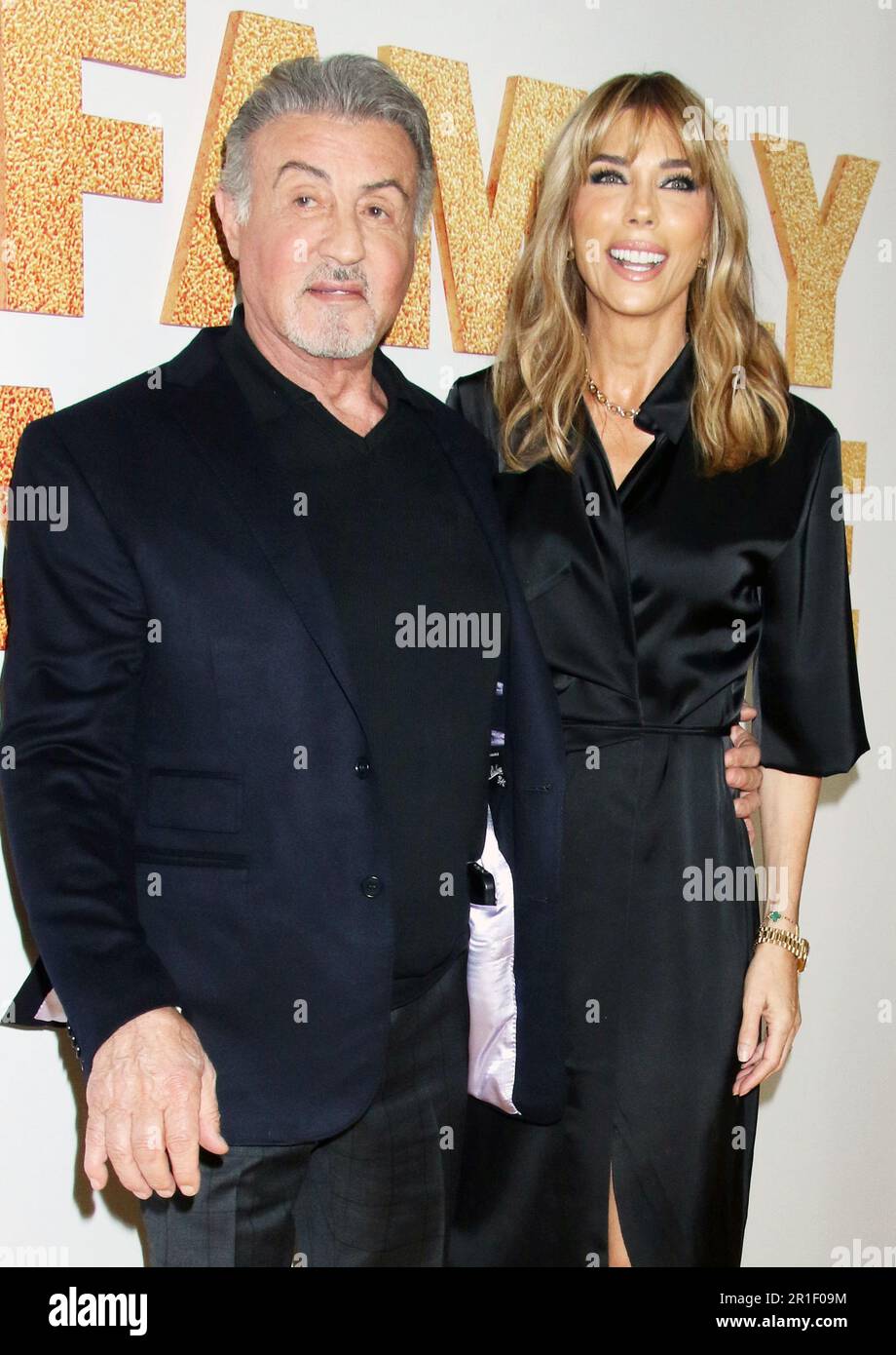 New York, NY, USA. 11th May, 2023. Sylvester Stallone and Jennifer ...