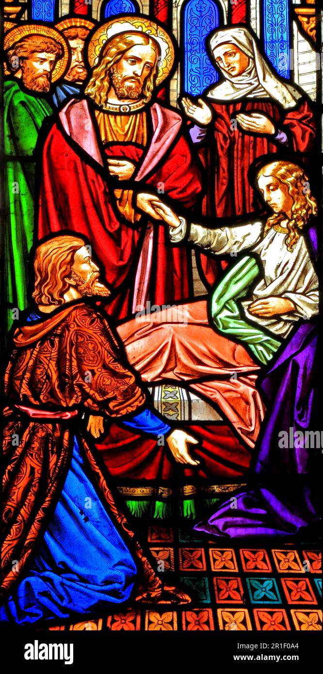 Jesus healing sick hi-res stock photography and images - Alamy