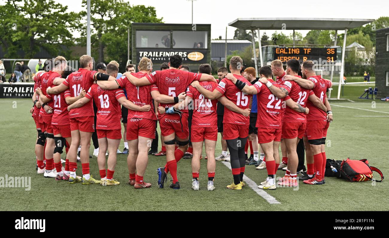 Ealing, United Kingdom. 13th May, 2023. Ealing Trailfinders V Jersey ...