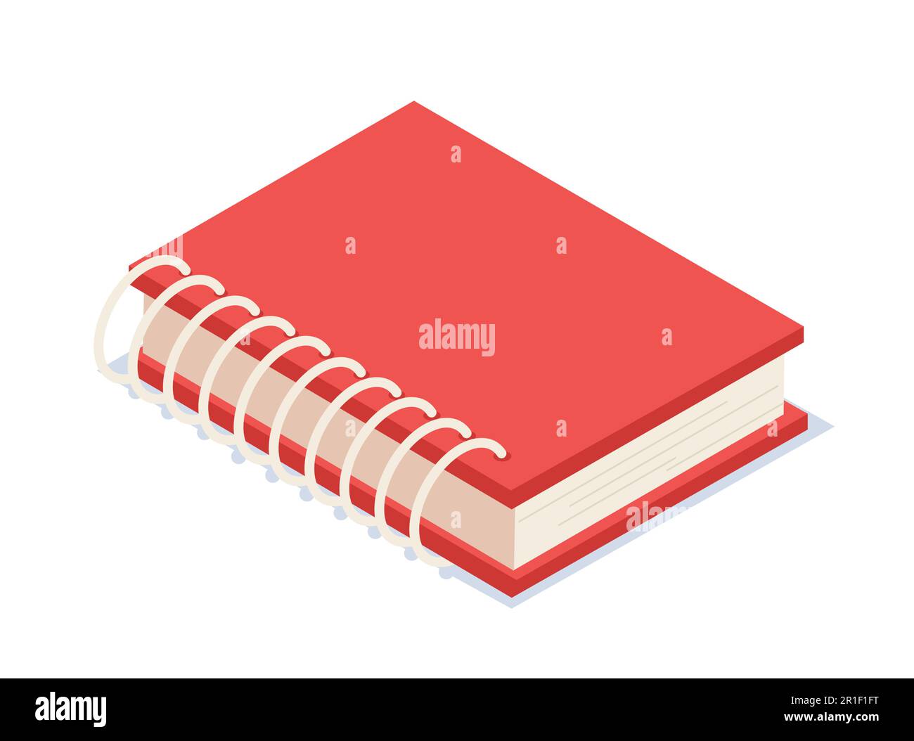 Isometric notebook concept Stock Vector Image & Art - Alamy