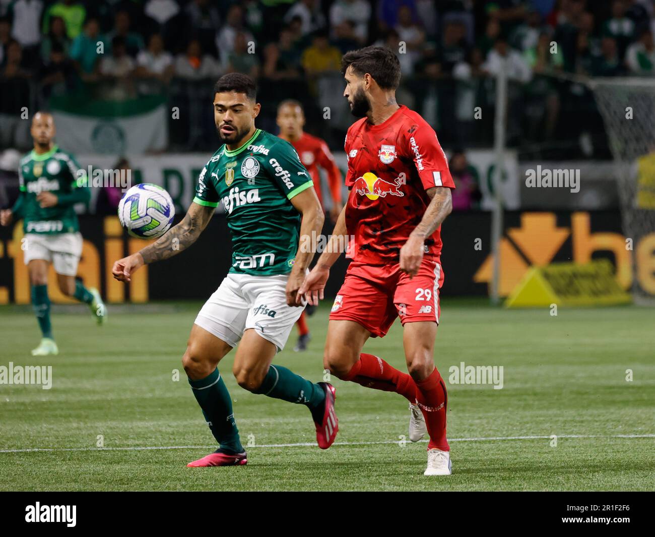 Match between Palmeira and Red Bull Bragantino for the 6th round of the ...