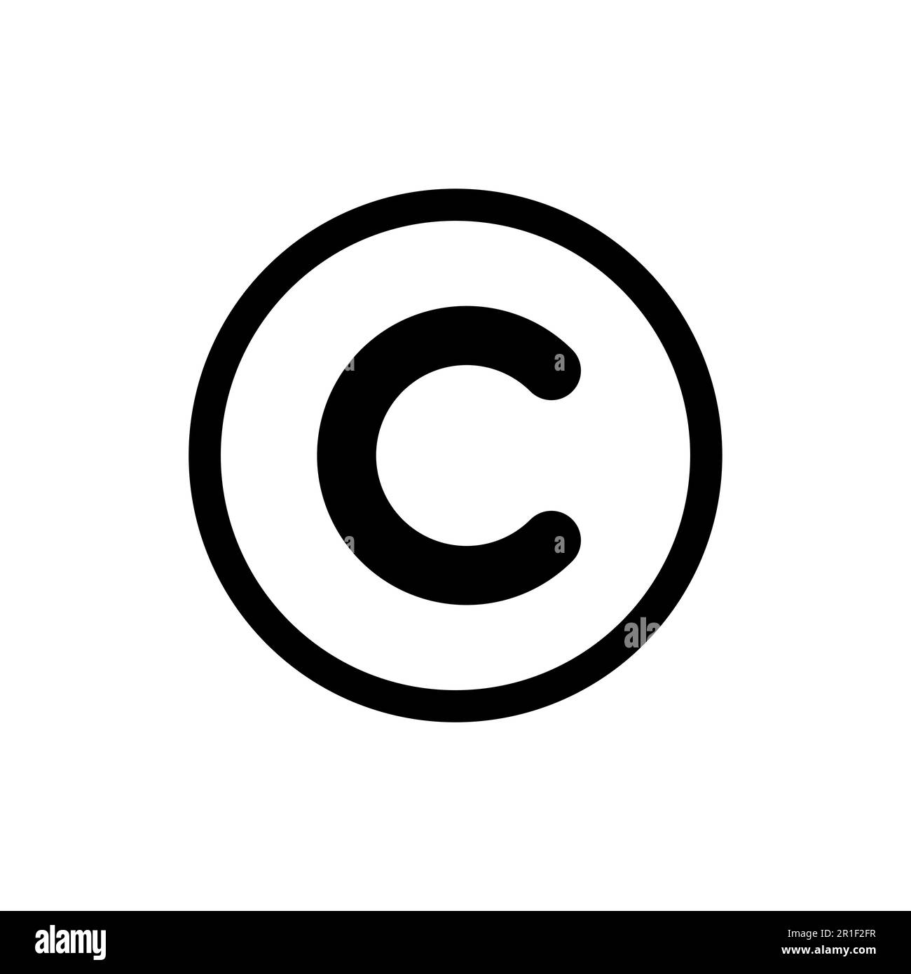 Copyright icon vector. copyright symbols Stock Vector Image & Art - Alamy