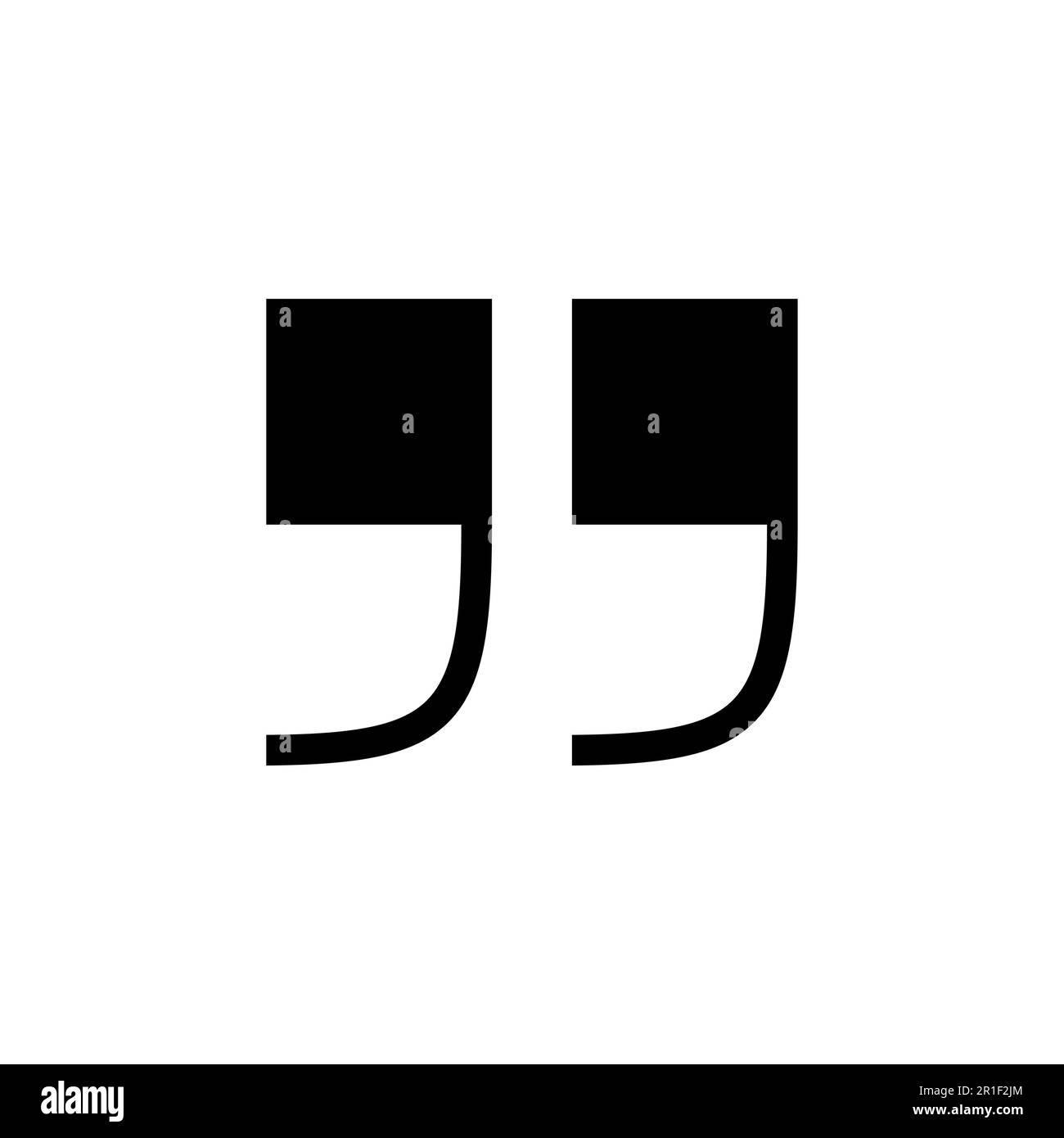 Quotemark Stock Vector Images - Alamy