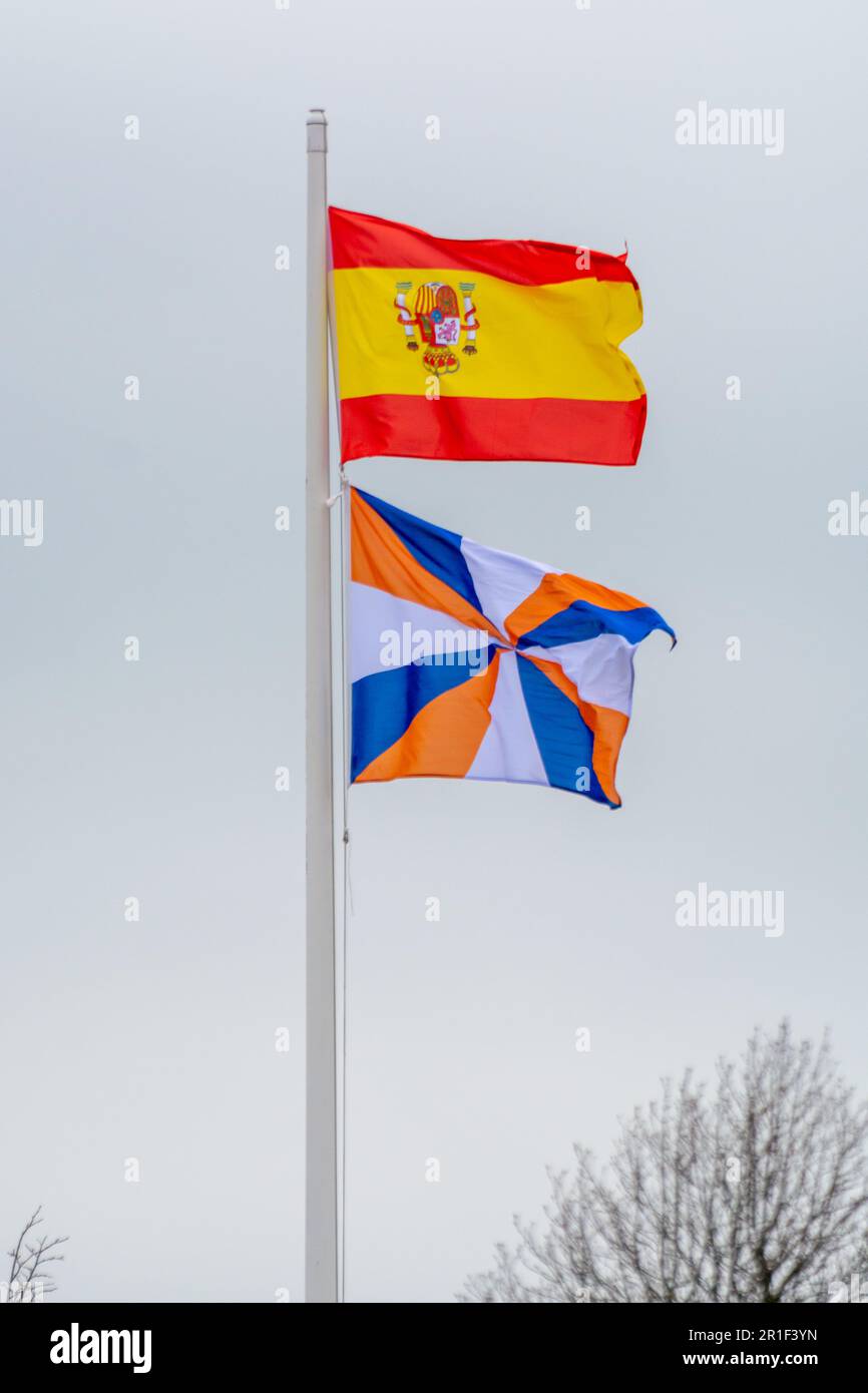 Brielle, the Netherlands, celebrating of freedom, the first town to be ...