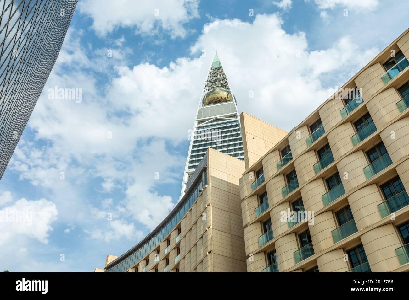 Modern buildings in the city center of Riyadh, Saudi Arabia Stock Photo ...
