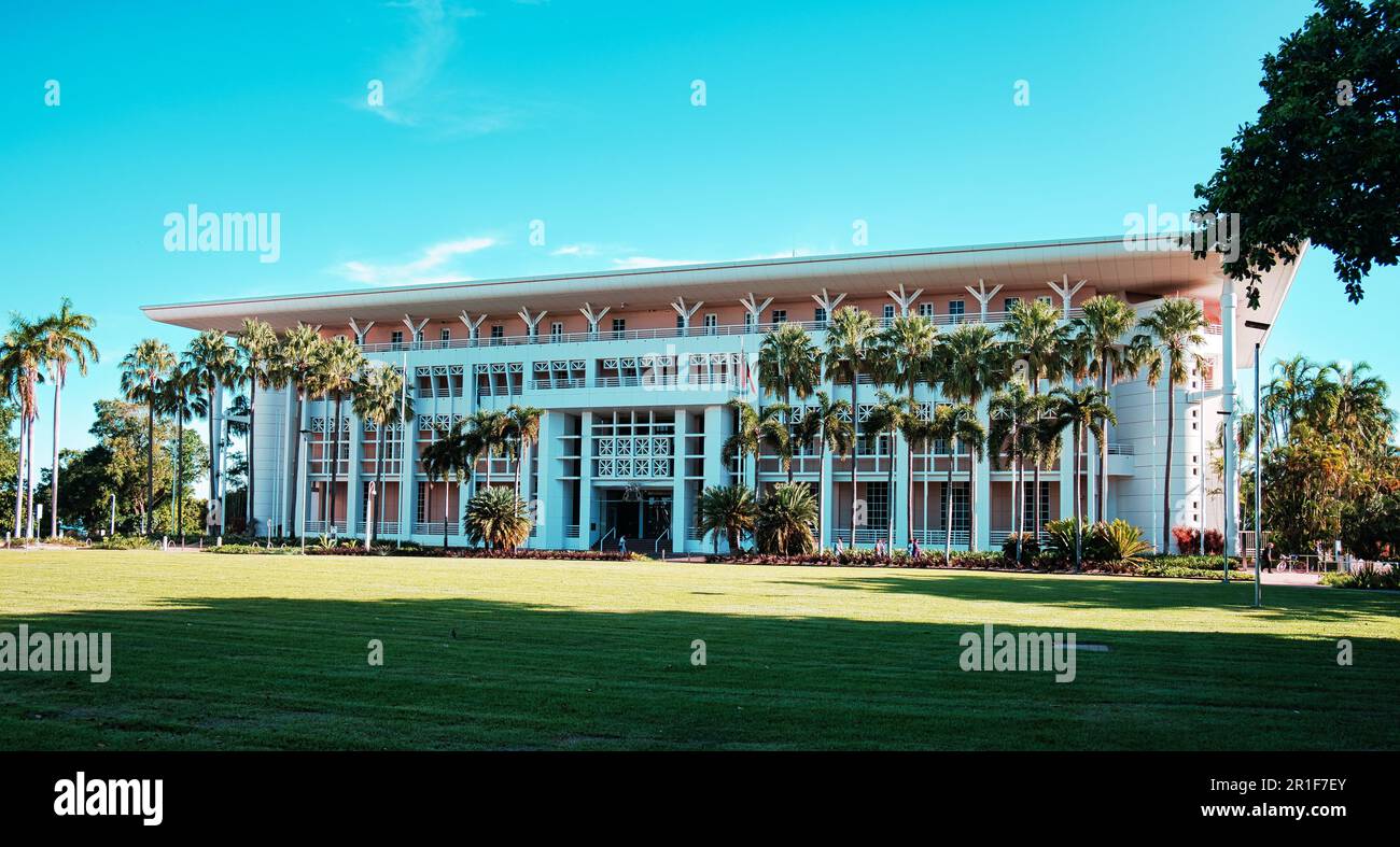 post-modern design parliament house in Darwin Australia Stock Photo - Alamy