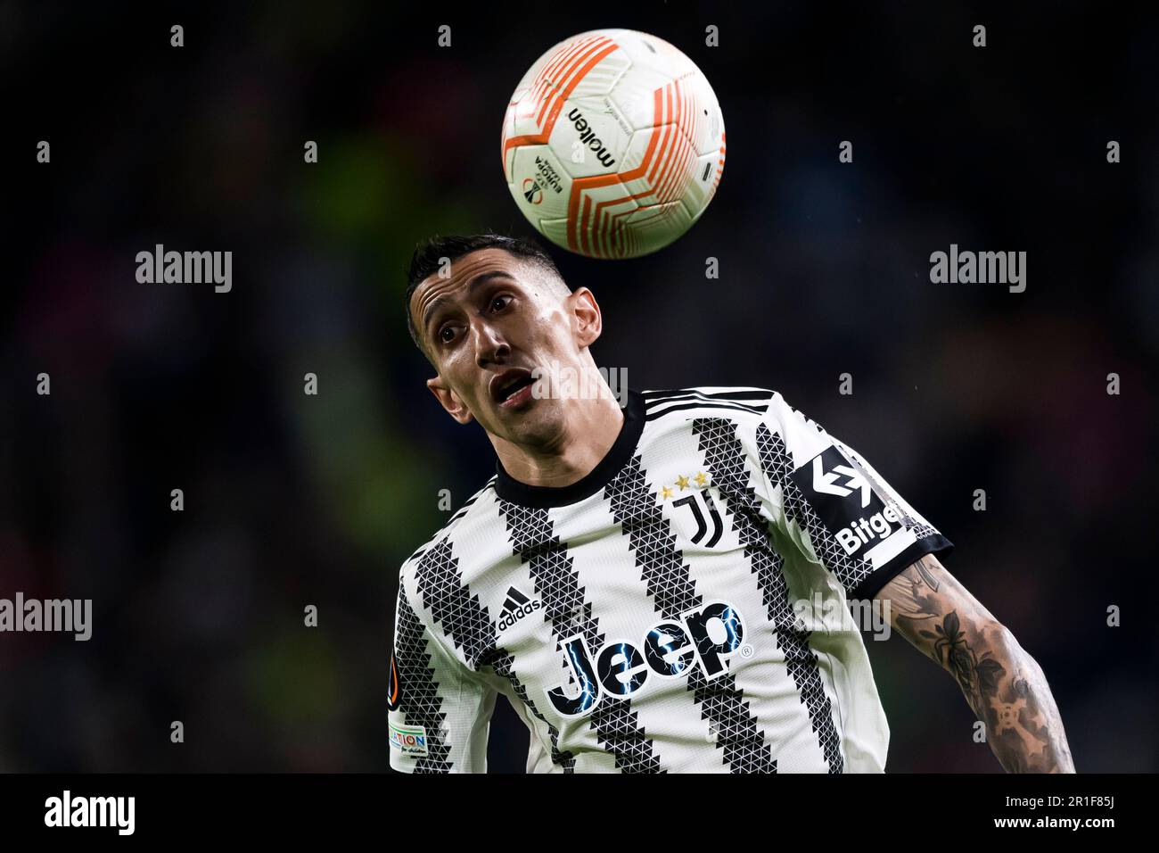 Turin, Italy. 11 May 2023. Angel Di Maria of Juventus FC in action ...