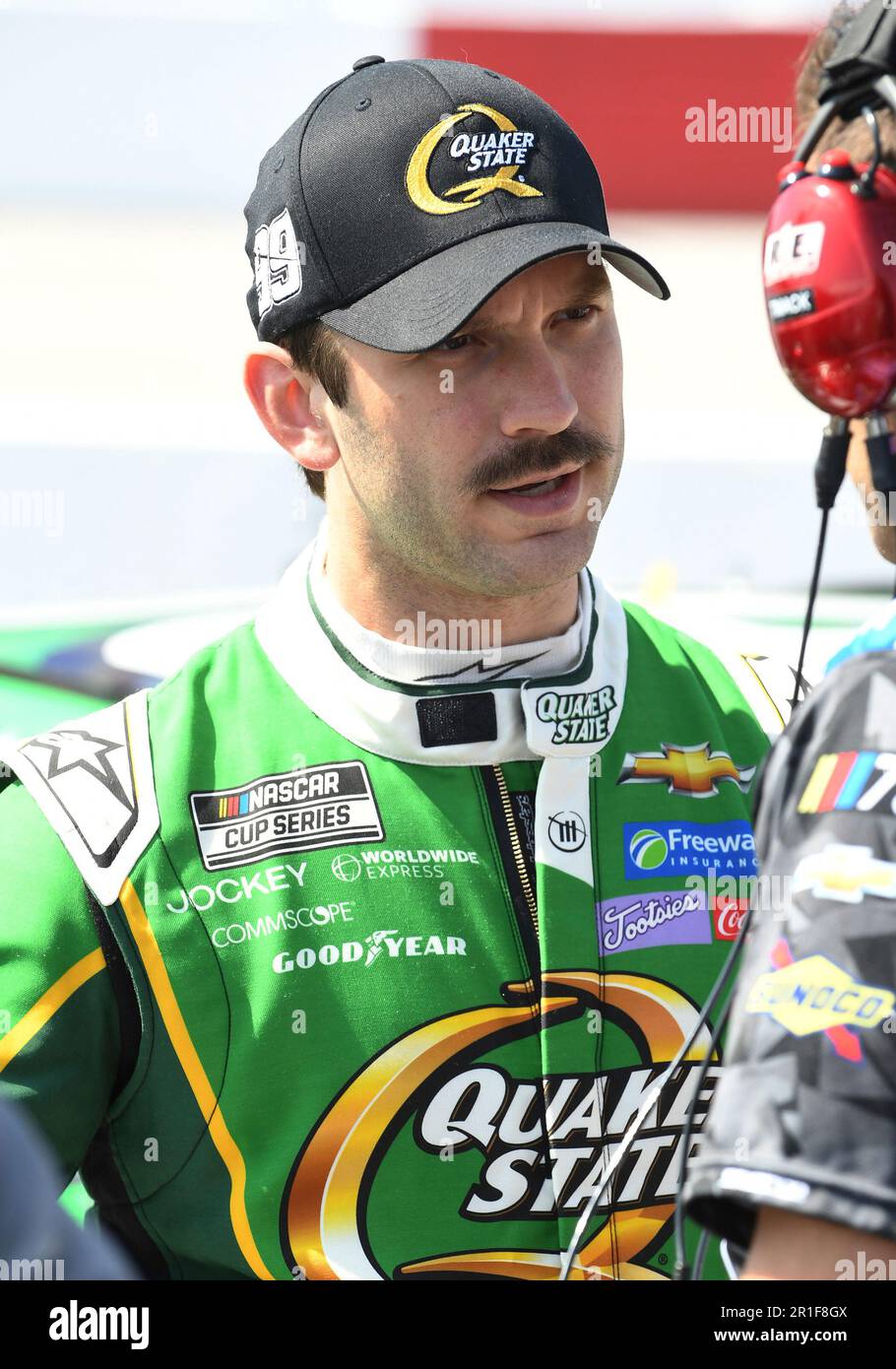 DARLINGTON, SC - MAY 13: Daniel Suarez (#99 TrackHouse Racing Quaker ...