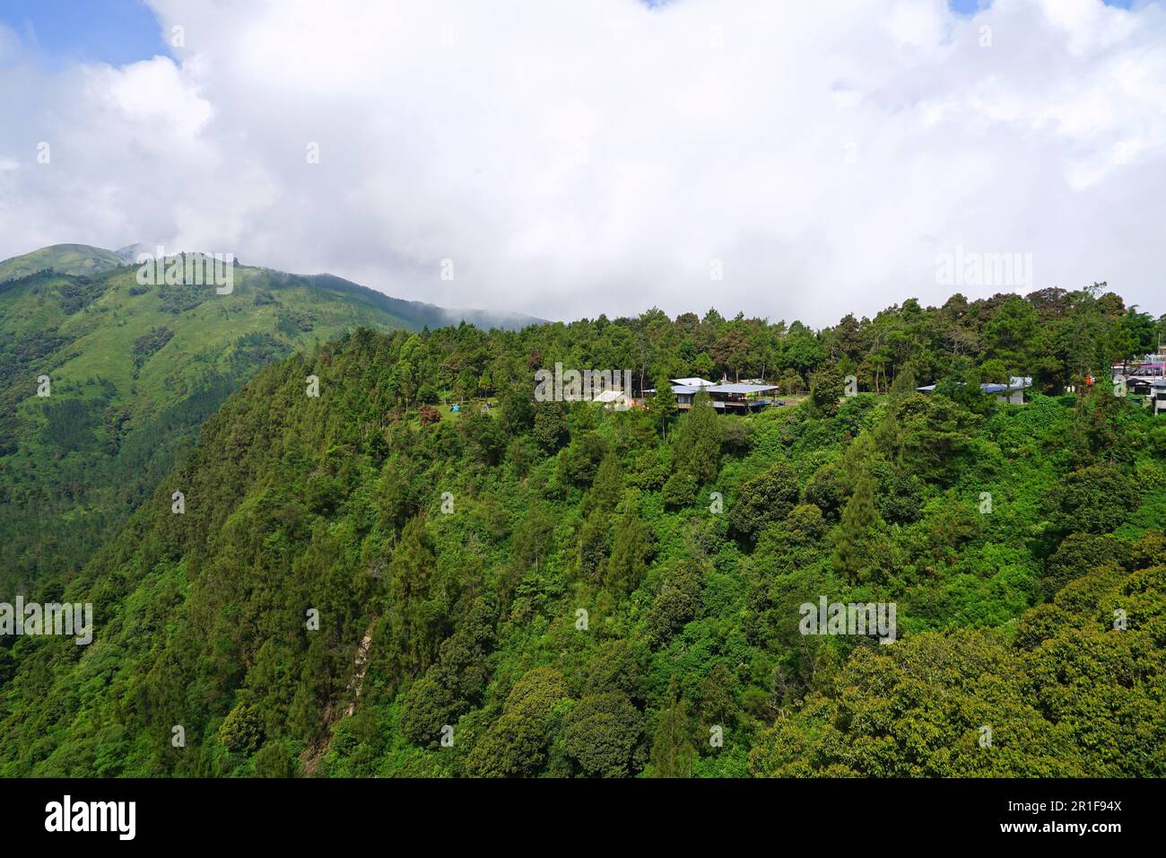 Cemoro Kandang Hills, Tawangmangu, Magetan, East Java, Indonesia Stock ...