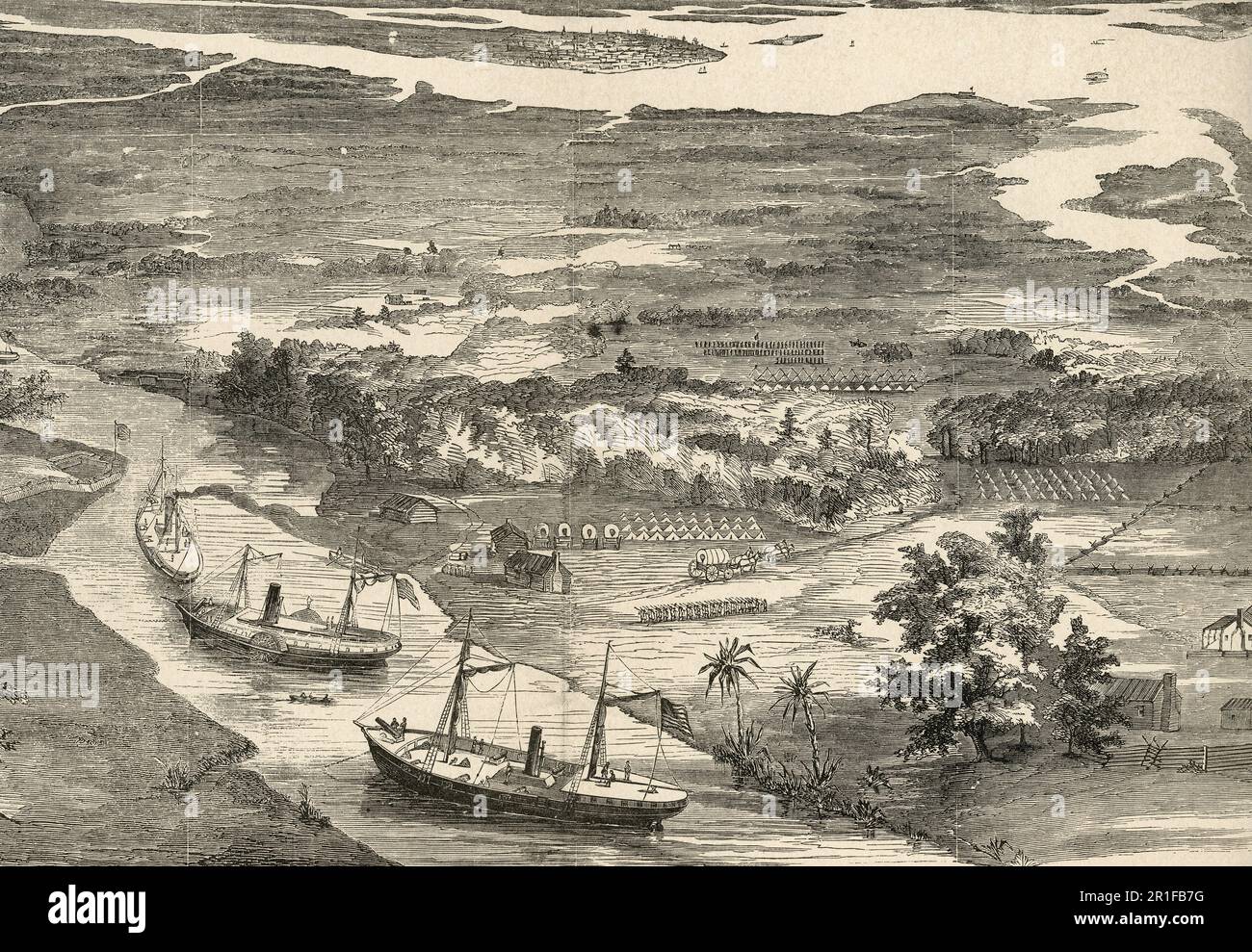 Union gunboats hi-res stock photography and images - Alamy