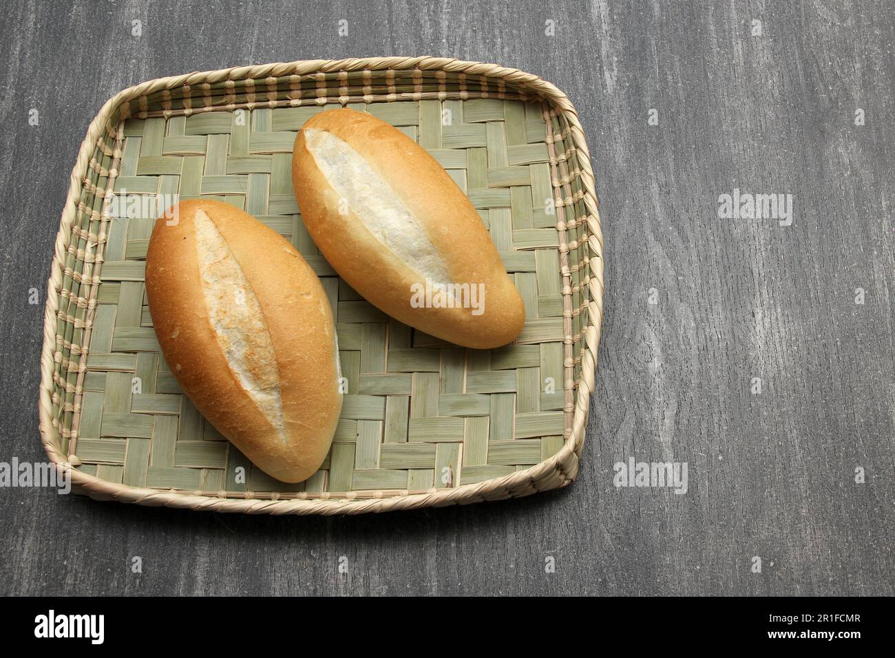 Fresh, delicious, fluffy, hot, freshly made Mexican bolillo bread ...