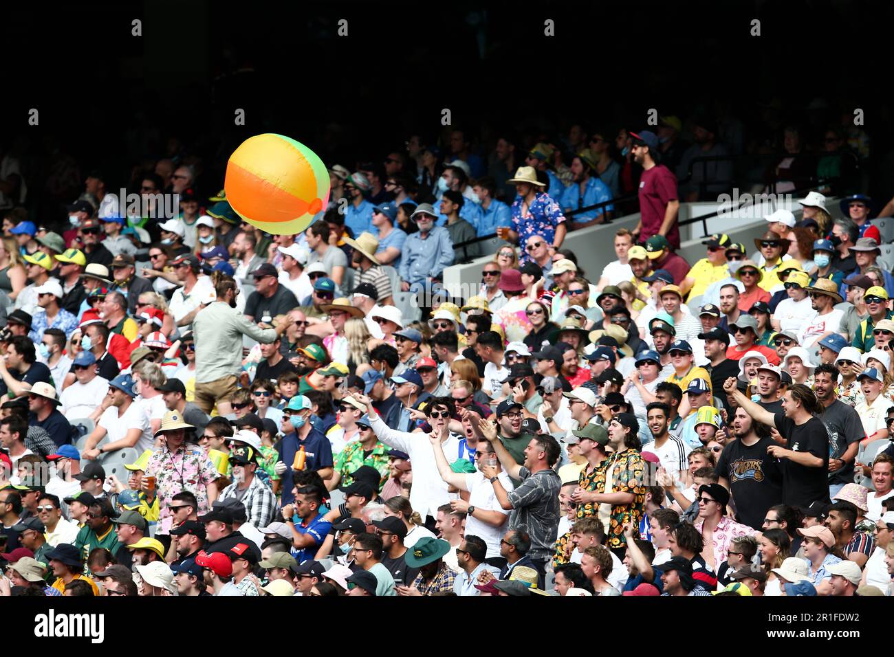 Ashes cricket australia crowd cheering hi-res stock photography and ...