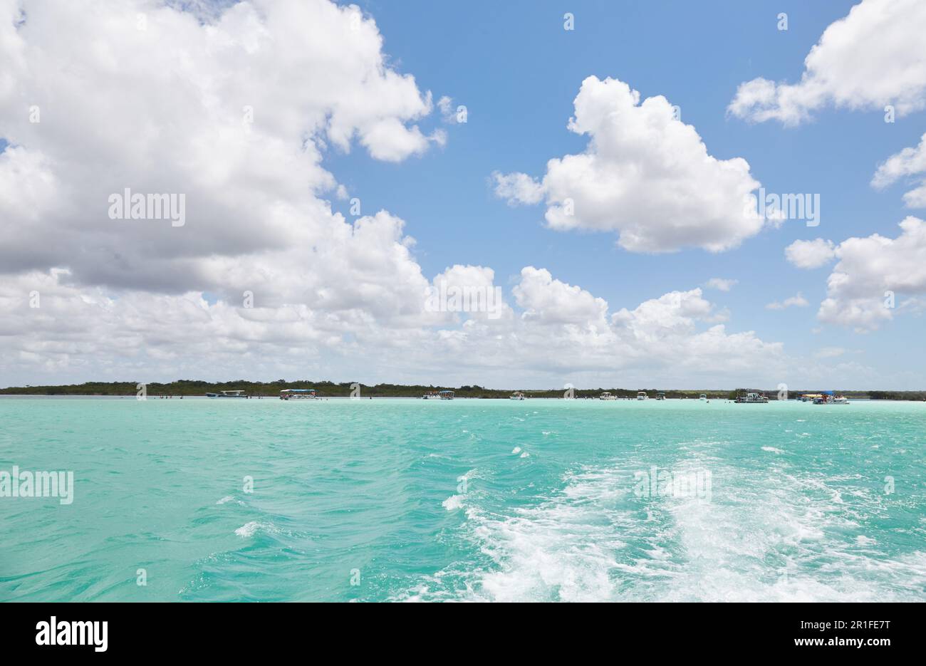 Beautiful Bacalar, most known for its stunning Lagoon of Seven Colors ...