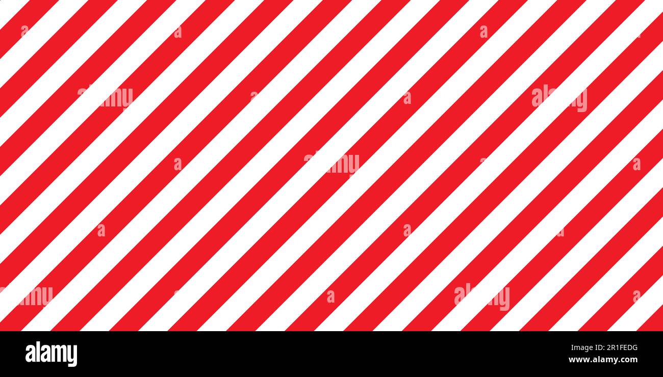 red and white stripes diagonally sign, the size load Stock Vector Image ...