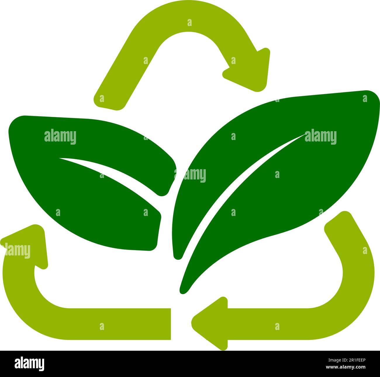 Ecology ( recycle, SDGs) vector icon illustration Stock Vector Image ...