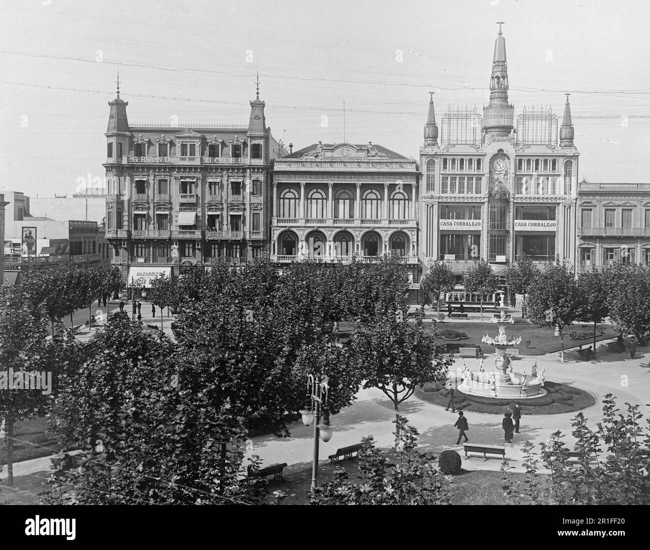 Plaza de constitution Black and White Stock Photos & Images - Alamy