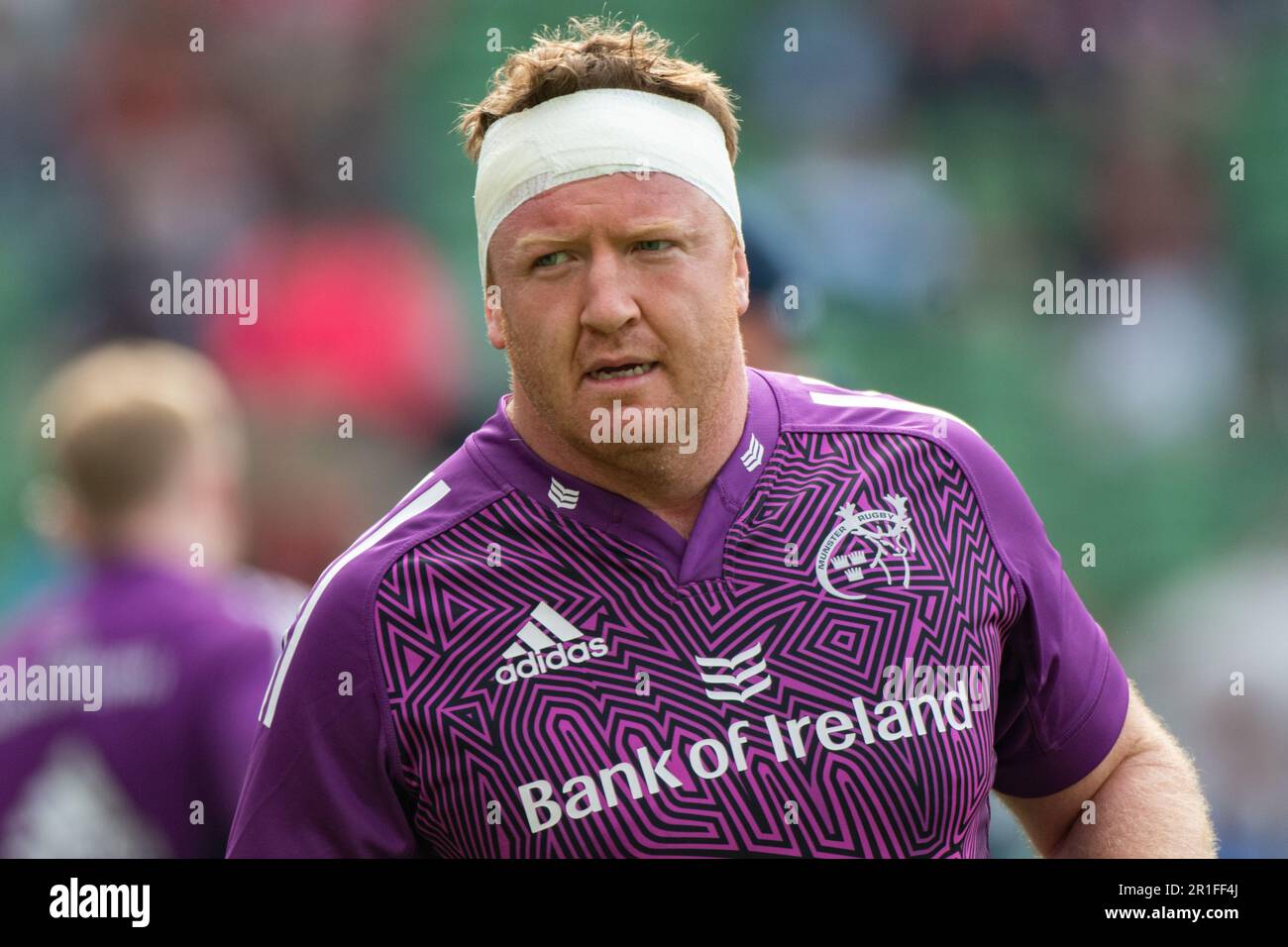 Dublin, Ireland. 13th May, 2023. Stephen Archer of Munster during the ...