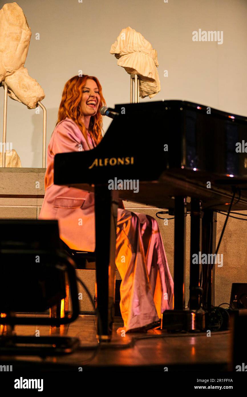 May 13, 2023, Rome, Lazio, Italy: Noemi at the Centrale di Montemartini ...