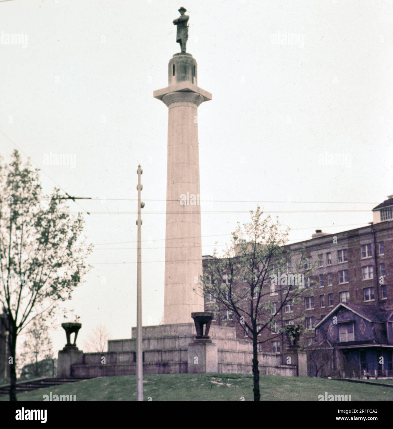 Robert E. Lee monument in New Orleans, LA ca. 1975 Stock Photo - Alamy