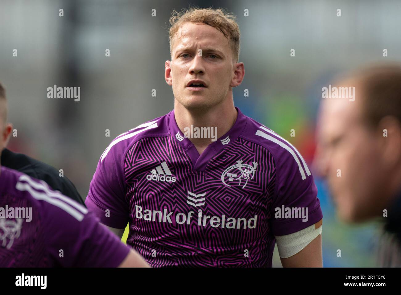 Dublin, Ireland. 13th May, 2023. Mike Haley of Munster during the ...