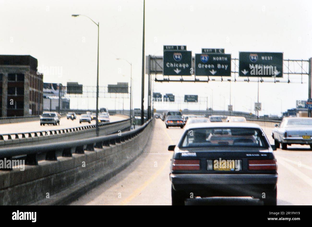 1980s car driving hi-res stock photography and images - Alamy