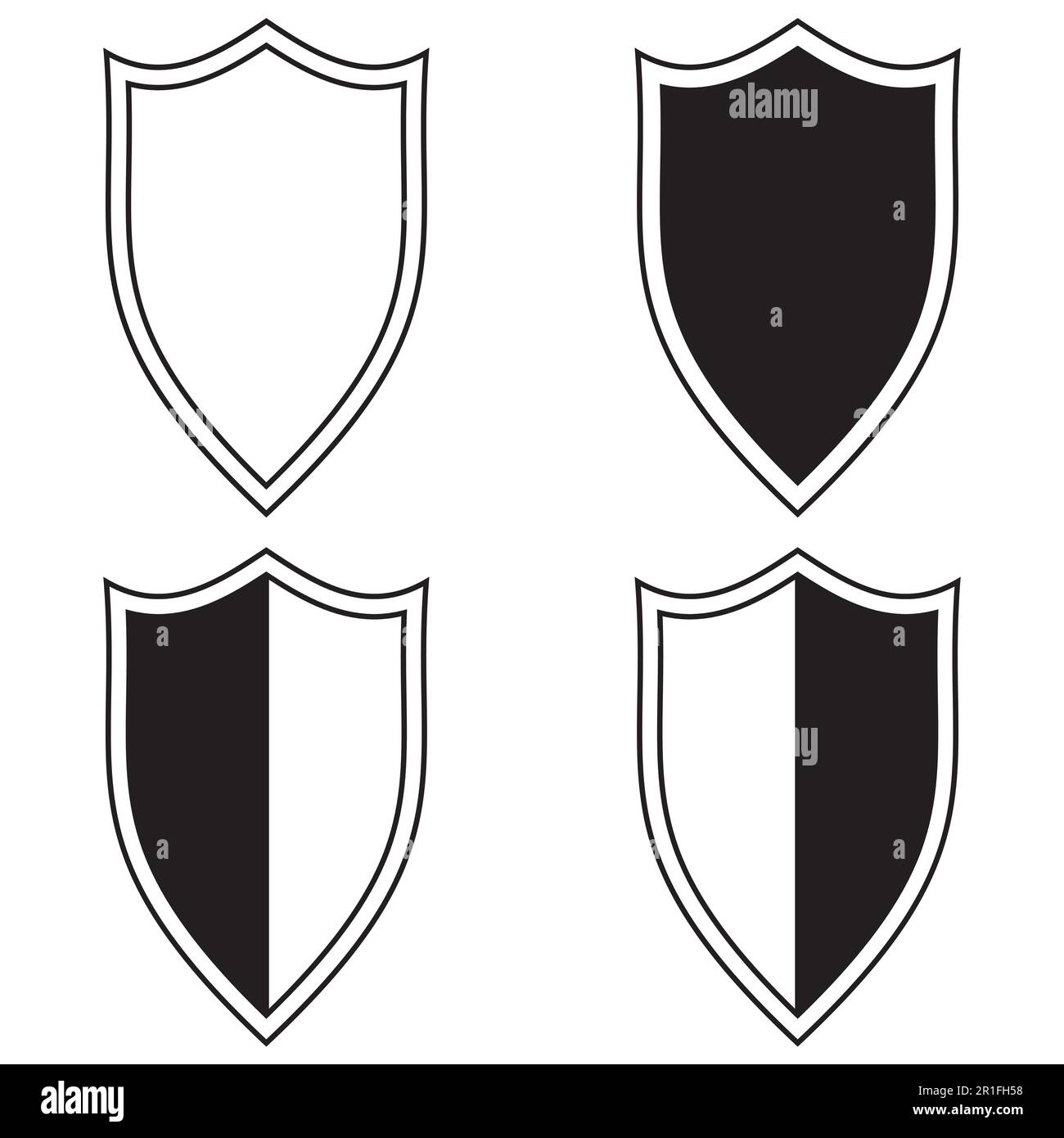 Set the shield icon Stock Vector Image & Art - Alamy Set the shield icon Stock Vector Image & Art - Alamy
