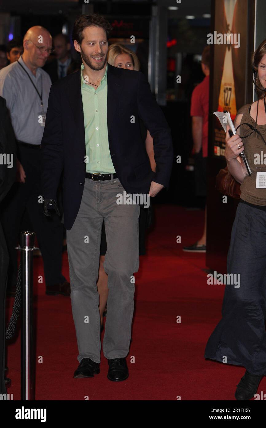 Aron Ralston The premiere of '127 Hours' held at Event Cinemas Sydney ...