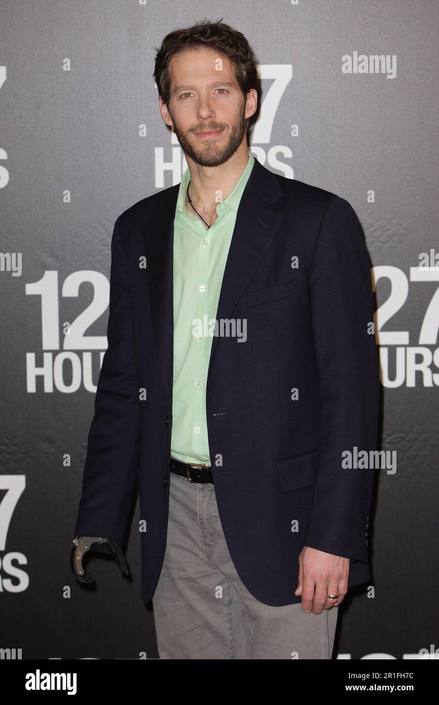 Aron Ralston The premiere of '127 Hours' held at Event Cinemas Sydney ...