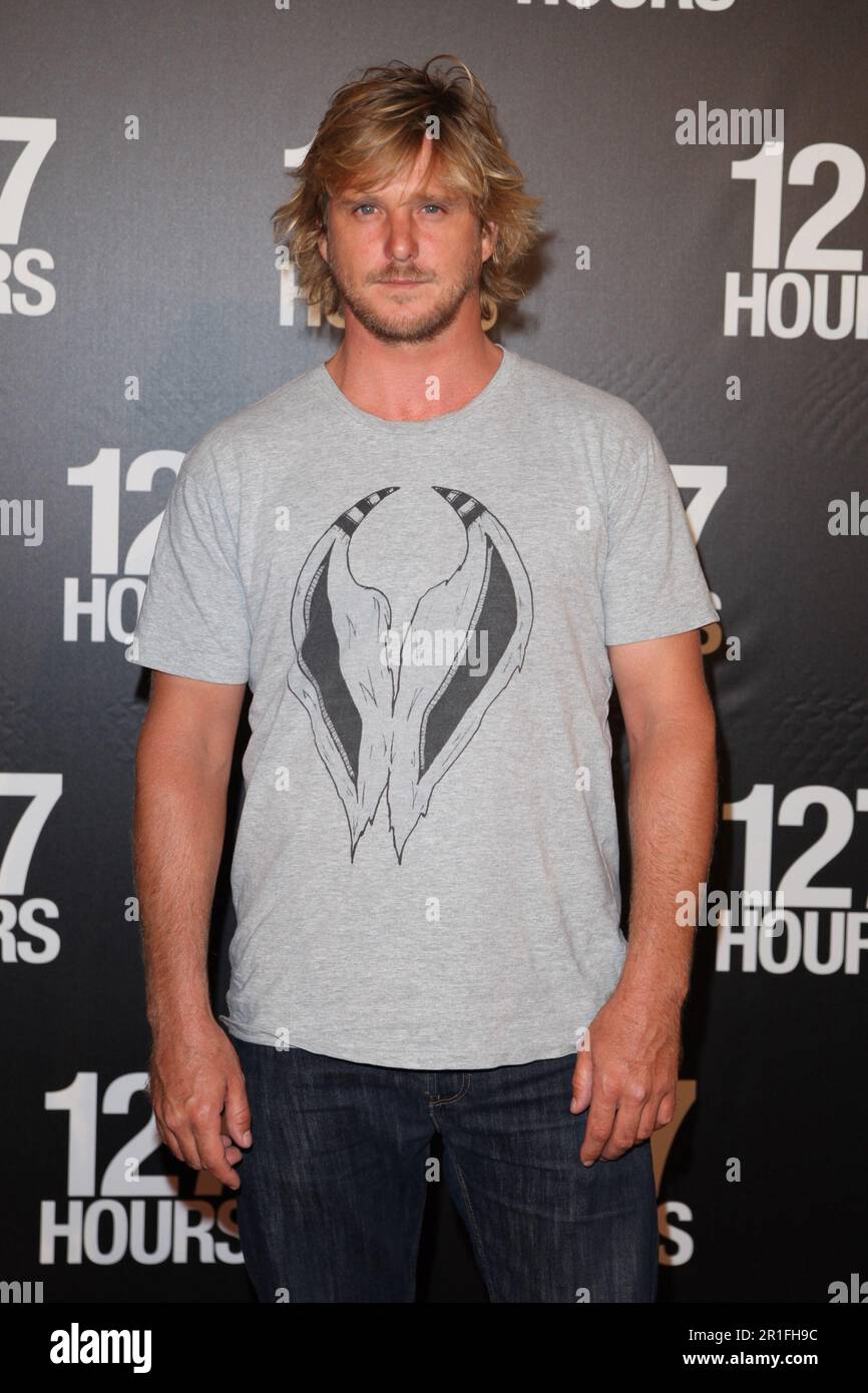 Diarmid Heidenrich The Australian premiere of '127 Hours' held at Event ...