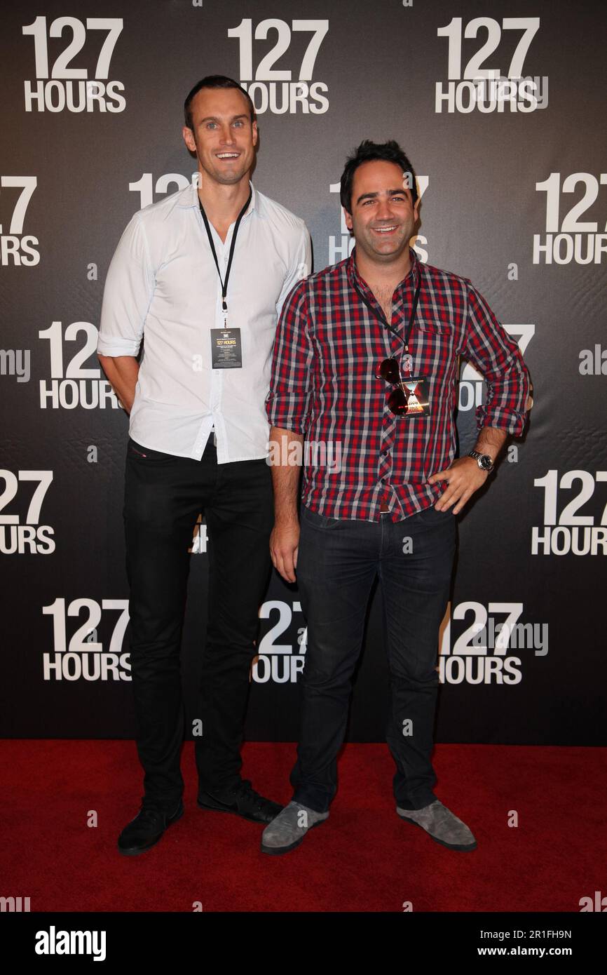 Ryan Fitzgerald and guest The Australian premiere of '127 Hours' held ...