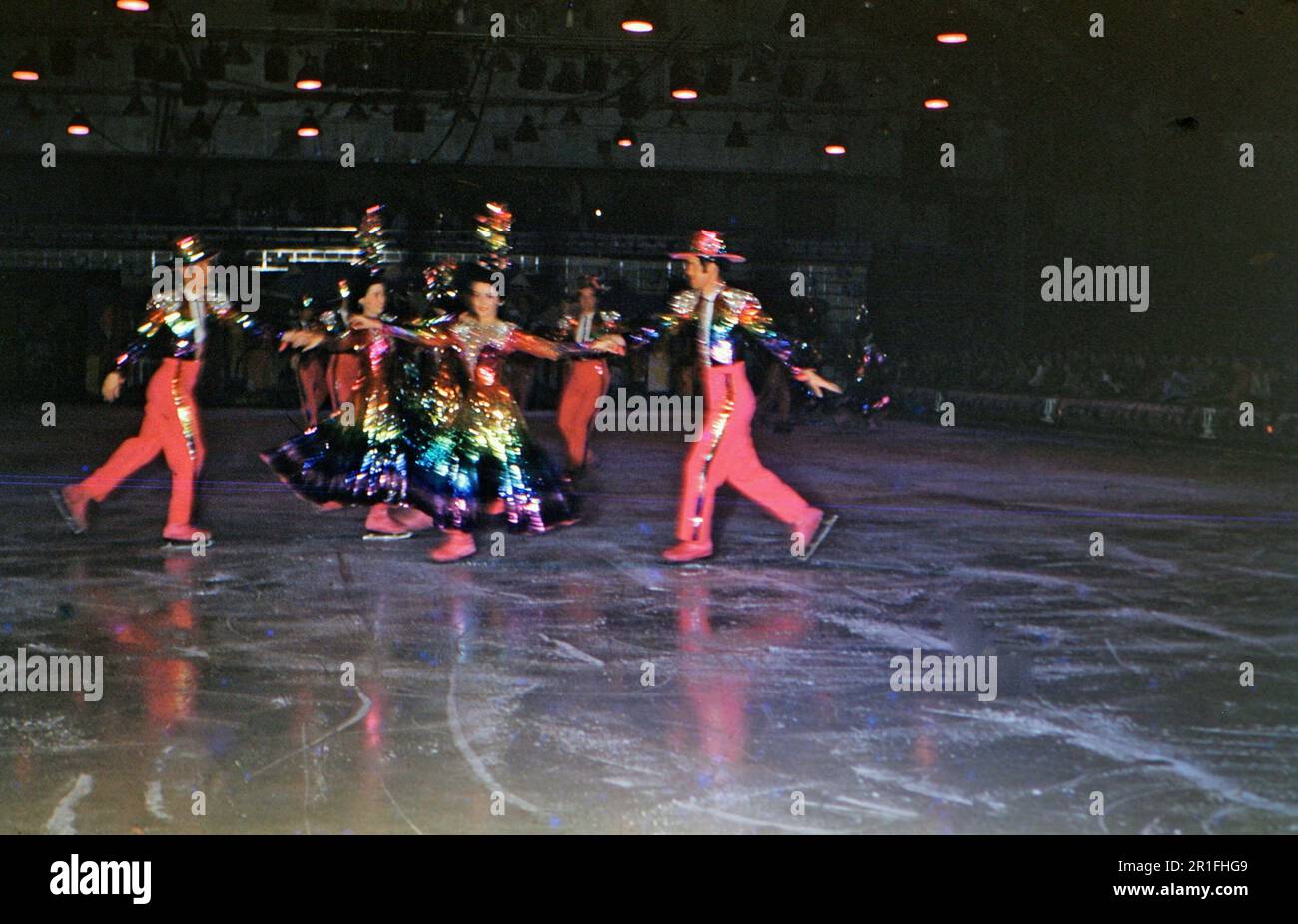 1950s ice skating show hi-res stock photography and images - Alamy