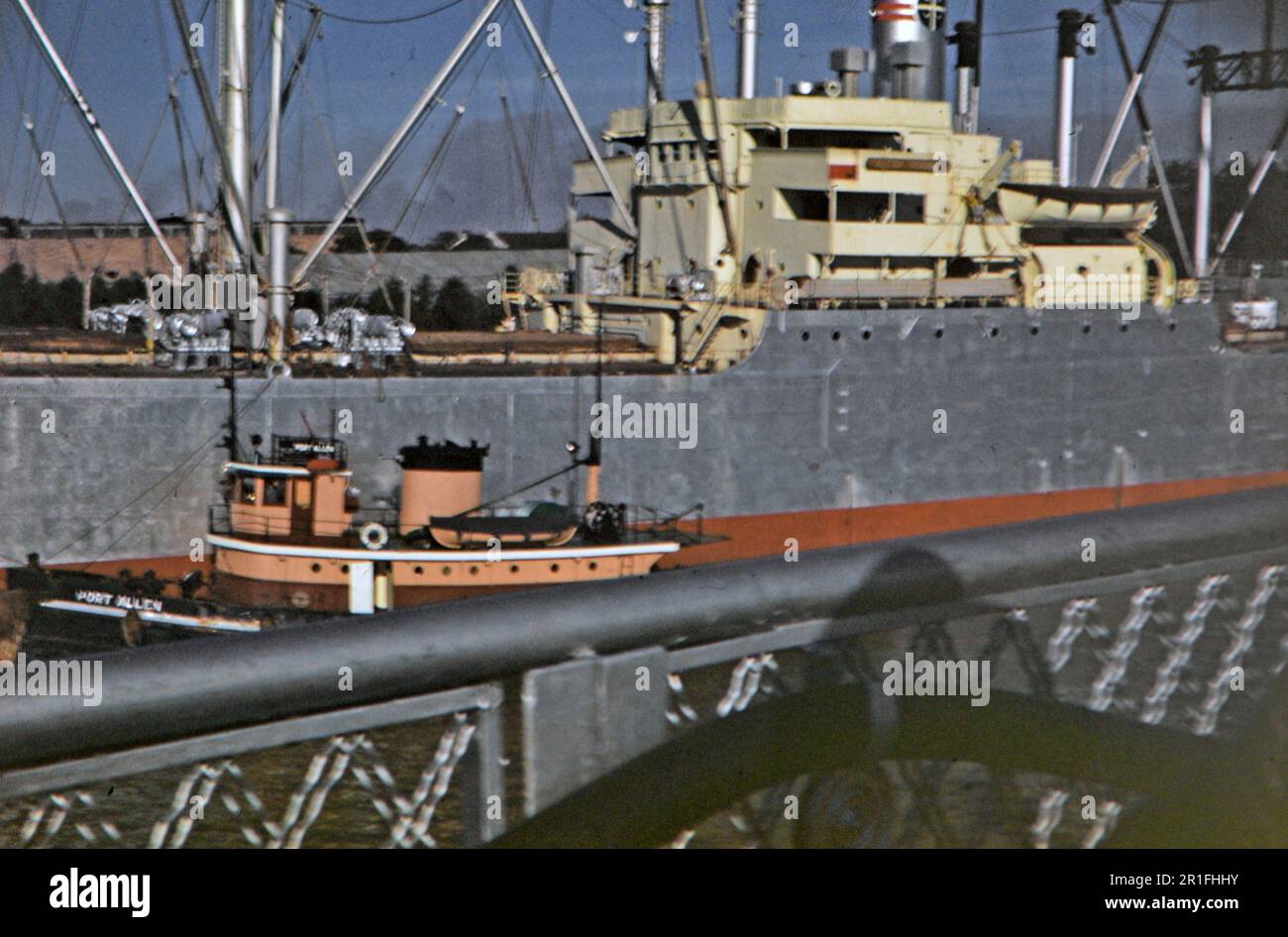 The Tug Boat Port Allen, possibly at 1st Naval district Boston ca. 1945 ...