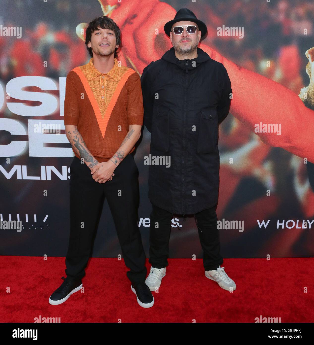 Los Angeles, USA. 13th May, 2023. Charlie Lightening, Louis Tomlinson ...