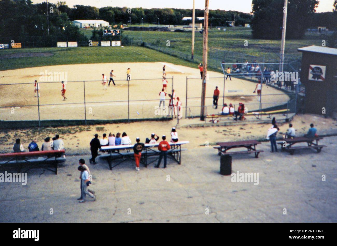 1980s softball hi-res stock photography and images - Alamy