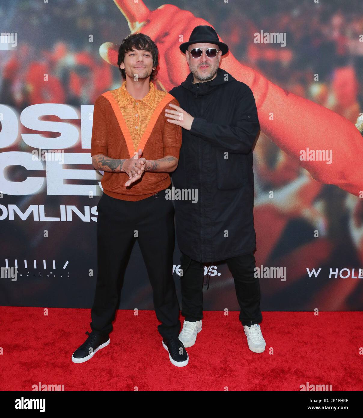 Los Angeles, USA. 13th May, 2023. Charlie Lightening, Louis Tomlinson ...