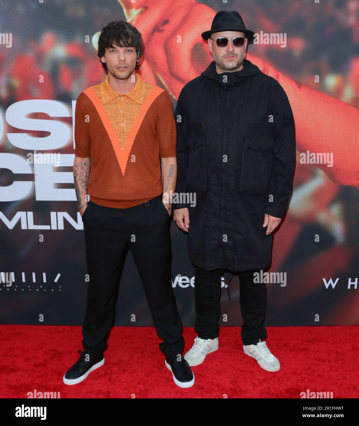 Los Angeles, USA. 13th May, 2023. Charlie Lightening, Louis Tomlinson ...