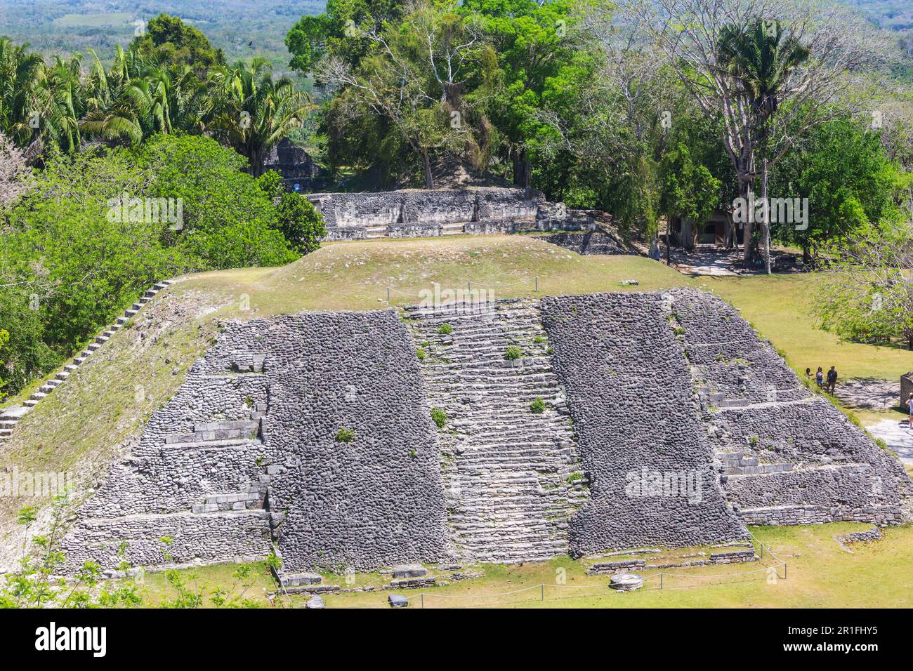 Xunantunich Maya ruins in Belize Stock Photo - Alamy