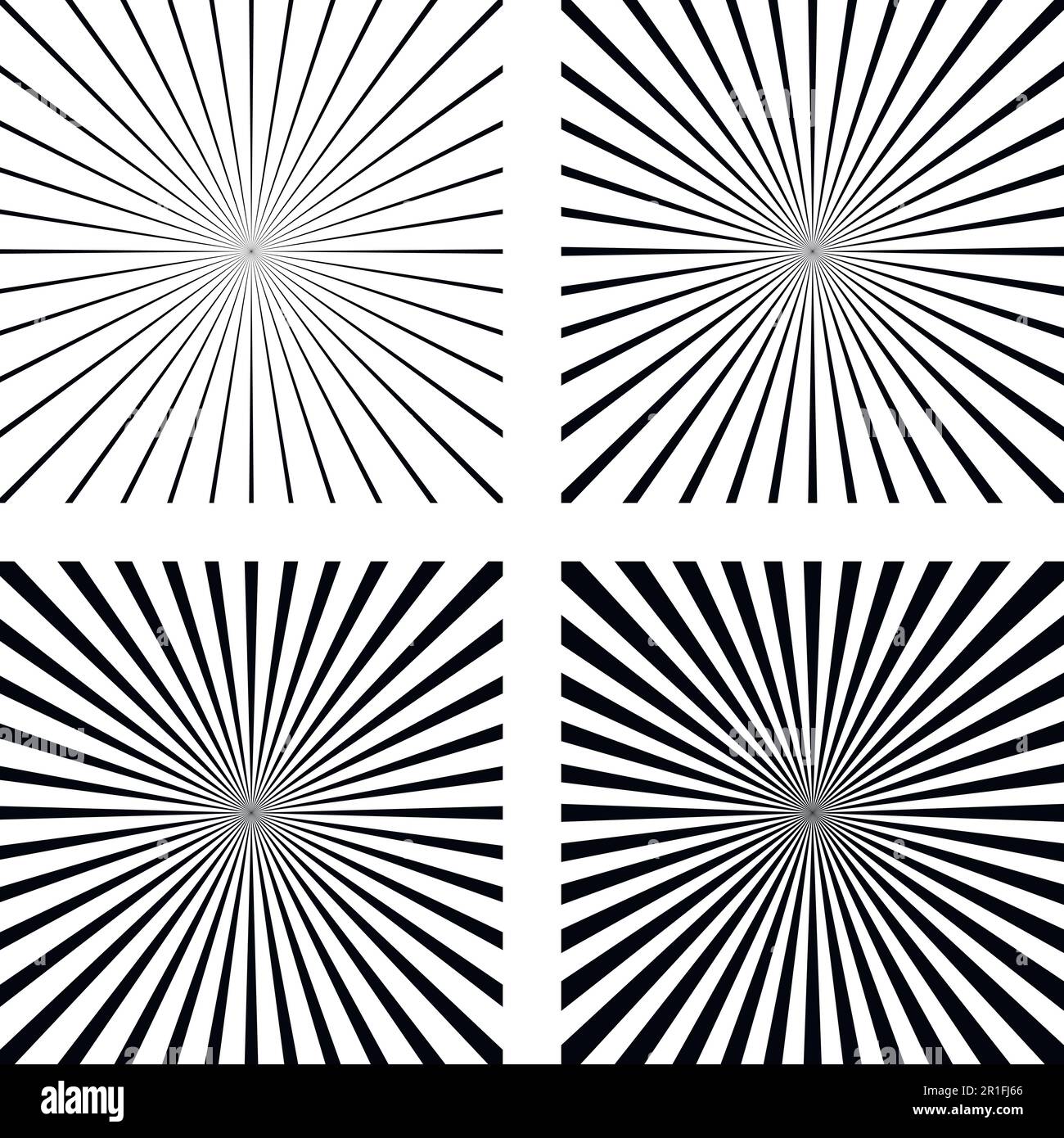 set template light rays background comic pop art Stock Vector Image ...