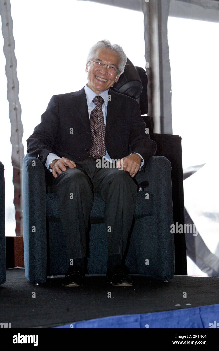 Mr Chew Choon Seng, CEO of Singapore Airlines, at a media conference ...