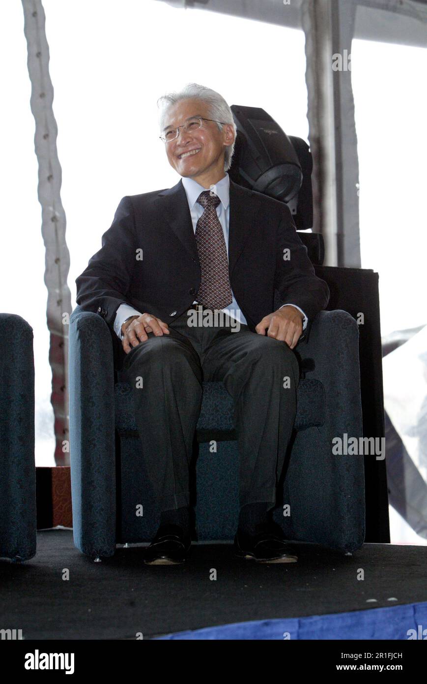 Mr Chew Choon Seng, CEO of Singapore Airlines, at a media conference ...