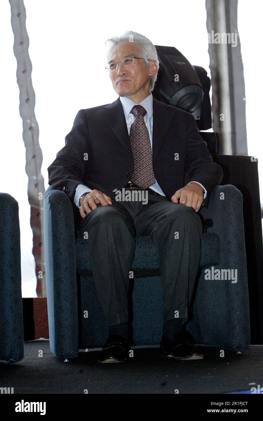 Mr Chew Choon Seng, CEO of Singapore Airlines, at a media conference ...