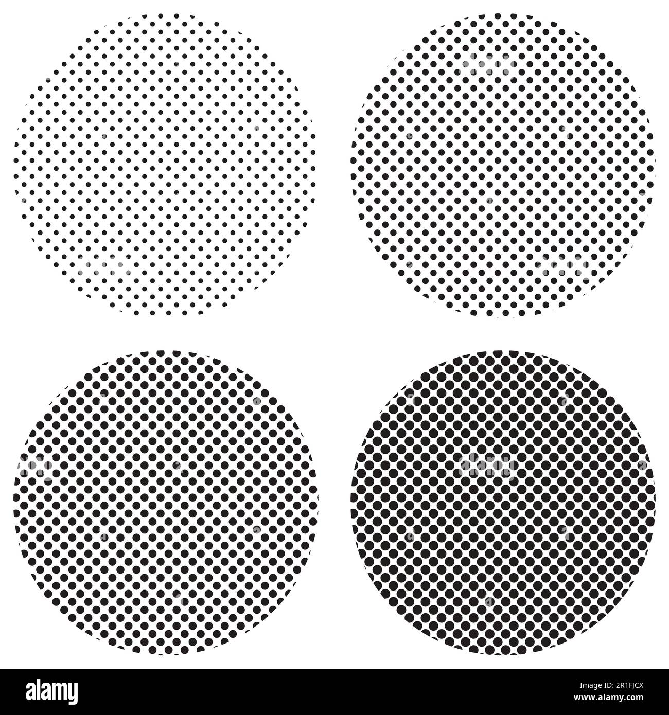 circle dots pattern pop art Stock Vector Image & Art - Alamy