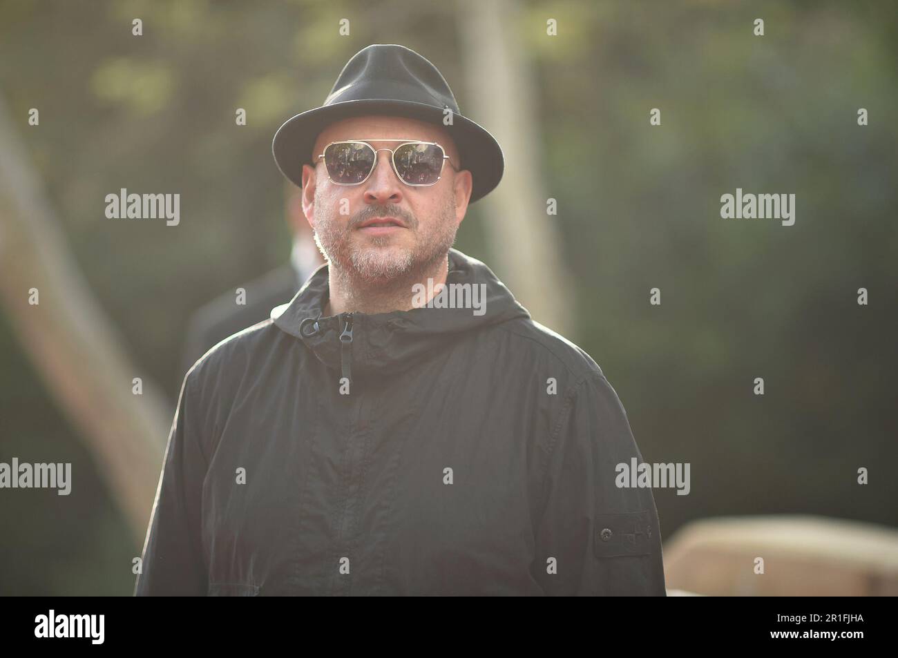 Charlie Lightening arrives at the premiere of "All of Those Voices" on ...