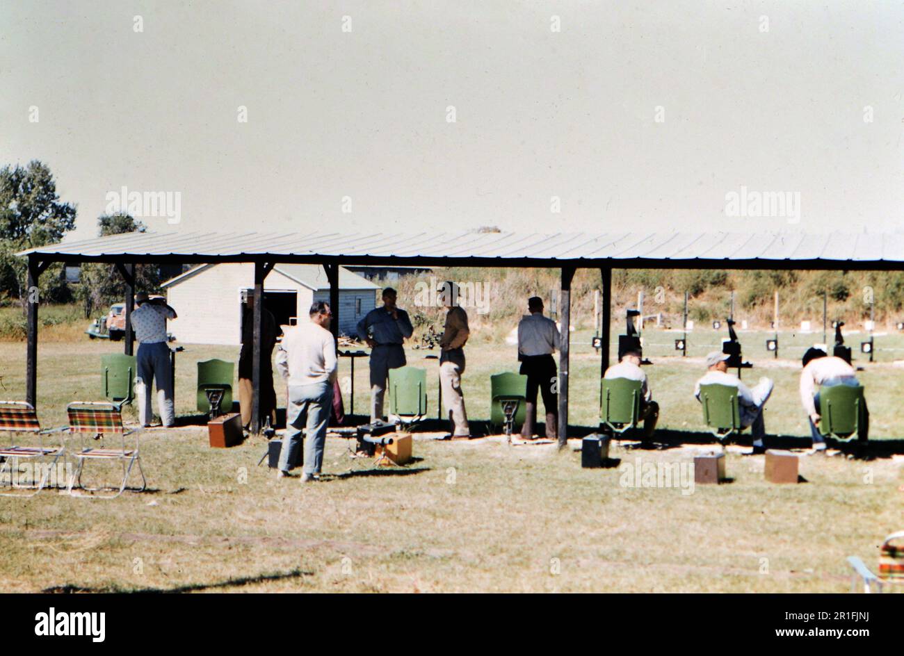 1950s shooting range hi-res stock photography and images - Alamy