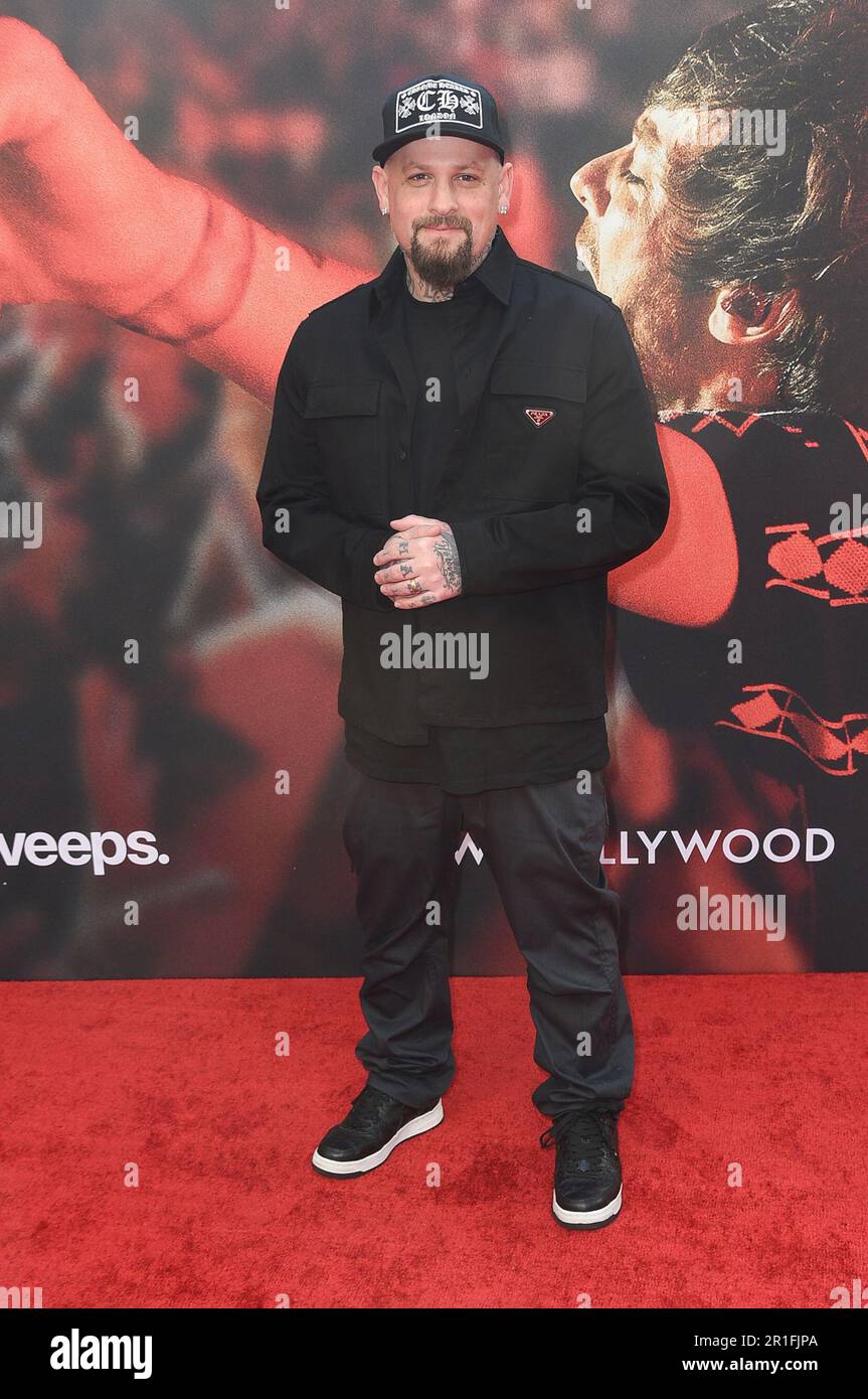 Benji Madden arrives at the premiere of "All of Those Voices" on ...