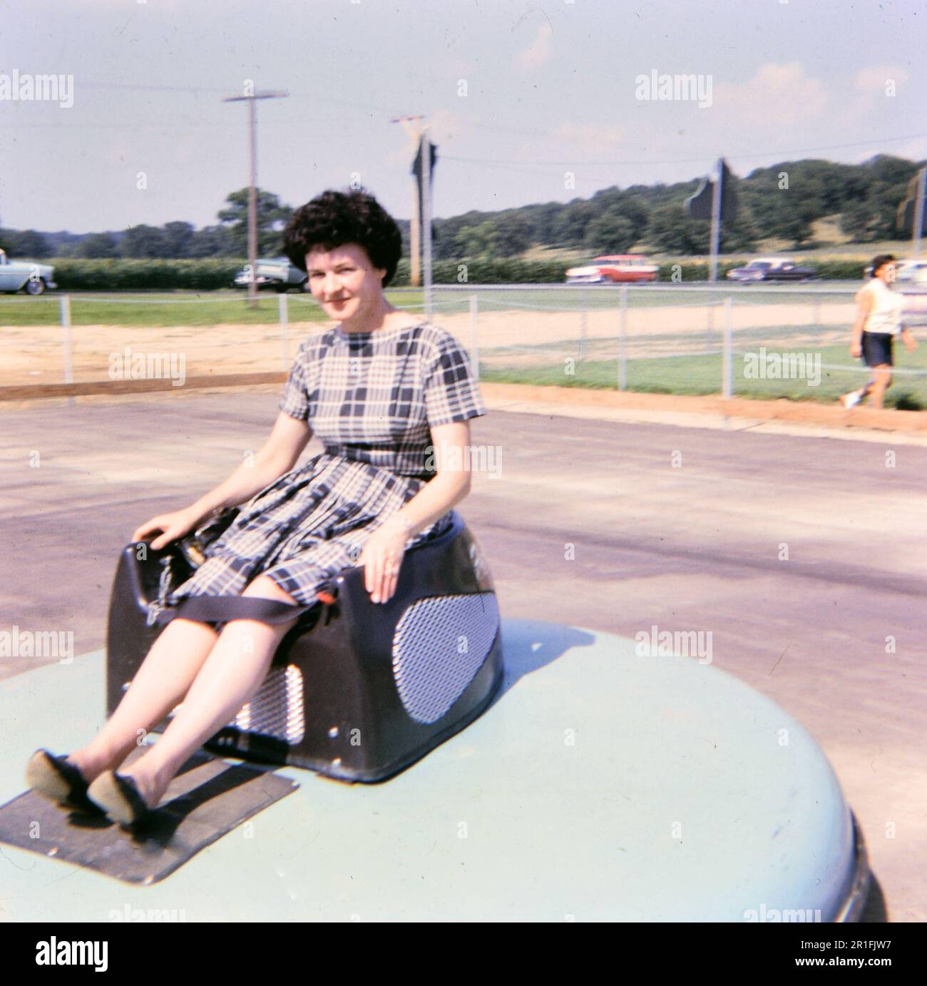 1960s amusement ride hi-res stock photography and images - Alamy