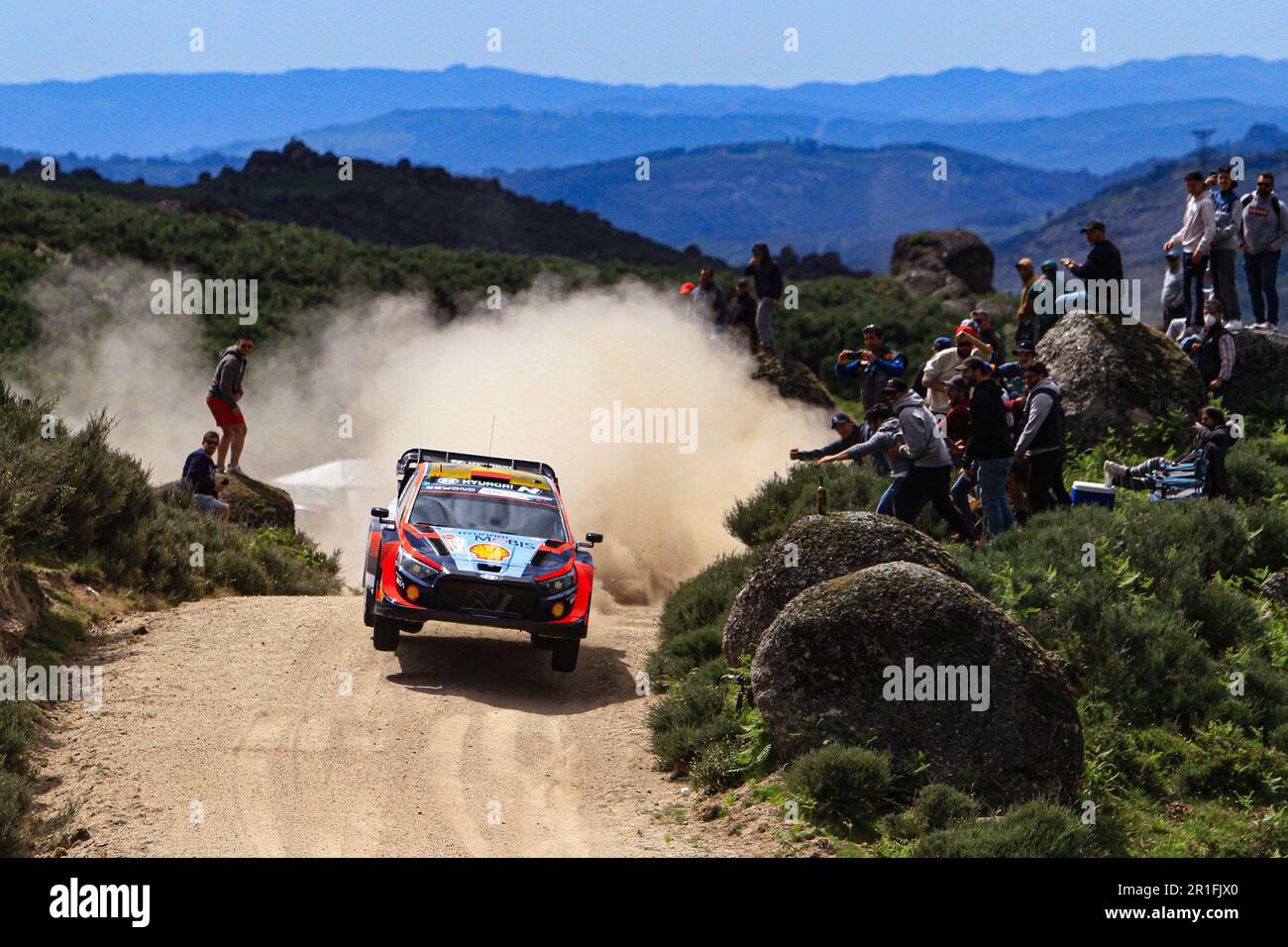 Portugal, Portugal. 13th May, 2023. Dani Sordo (Esp) Carrera Candido ...