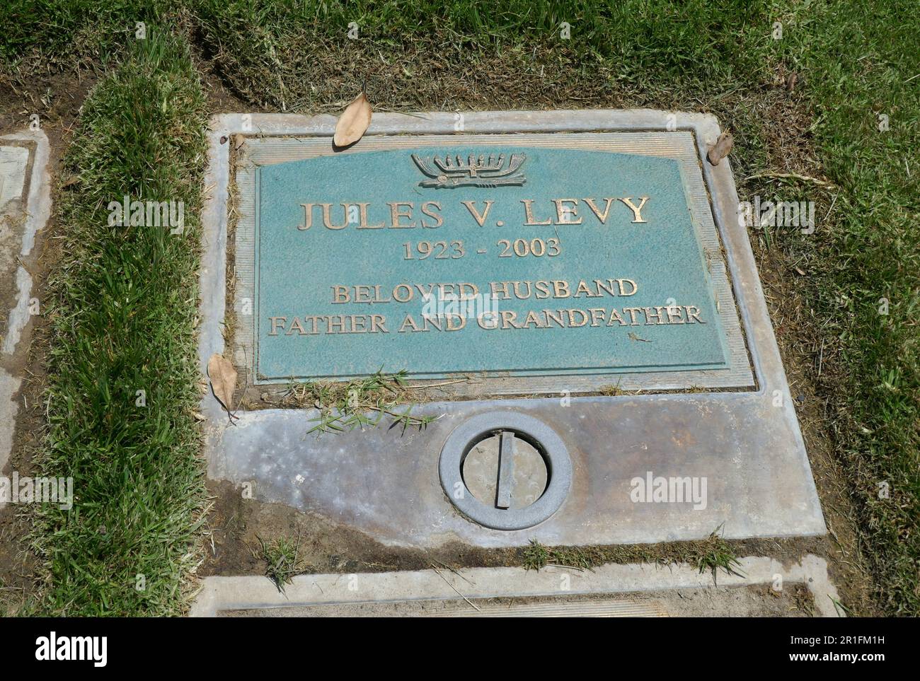 Los Angeles, California, USA 12th May 2023 Producer Jules V. Levy Grave ...