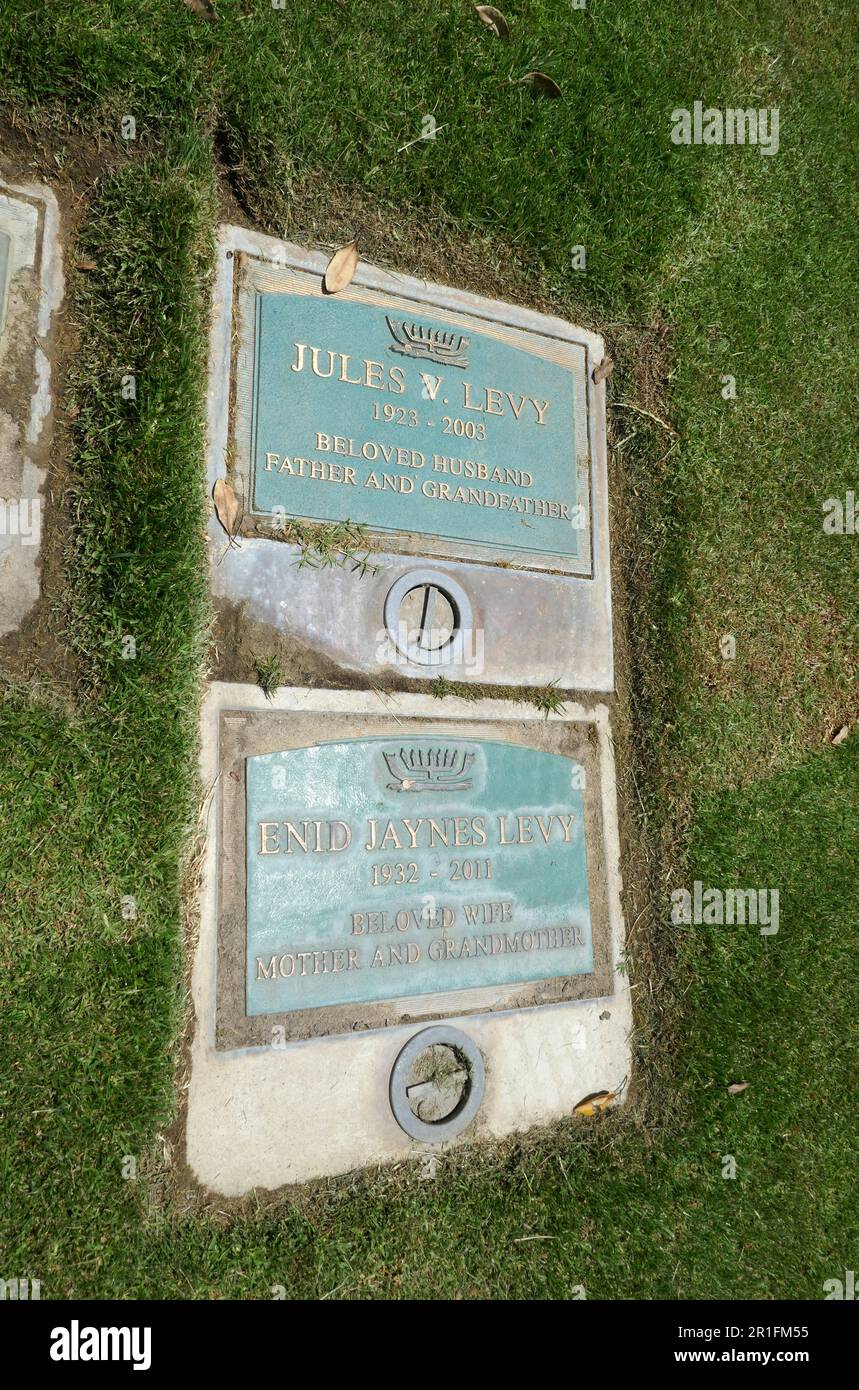 Los Angeles, California, USA 12th May 2023 Producer Jules V. Levy Grave ...