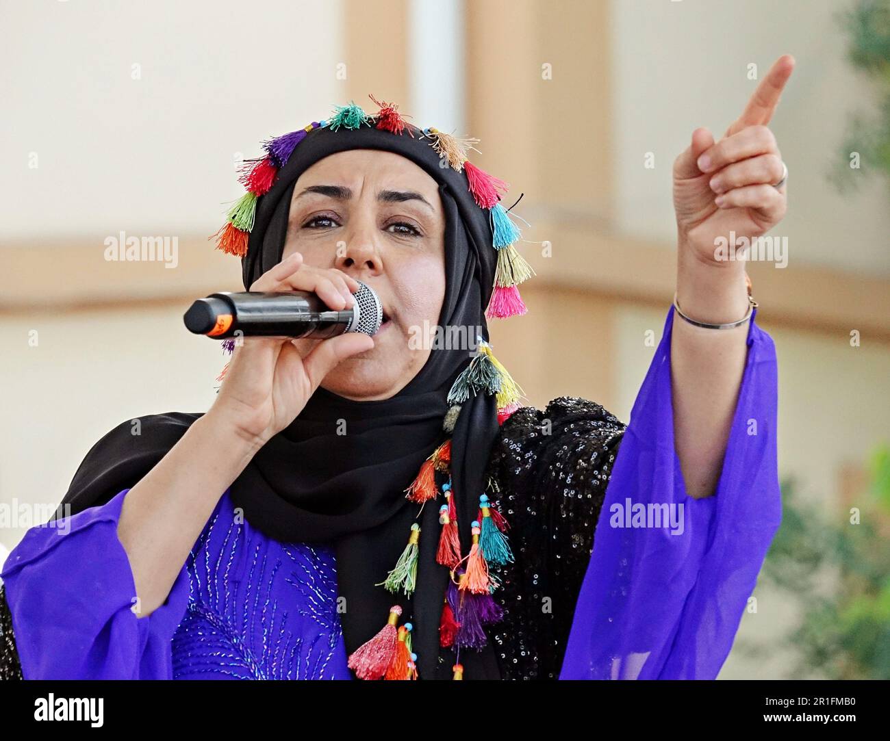 Diyarbakir, Turkey. 13th May, 2023. The famous Kurdish musician ...